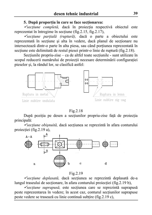 Carte desen tehnic & geometrie descriptiva | PDF