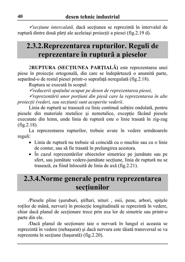 Carte desen tehnic & geometrie descriptiva | PDF