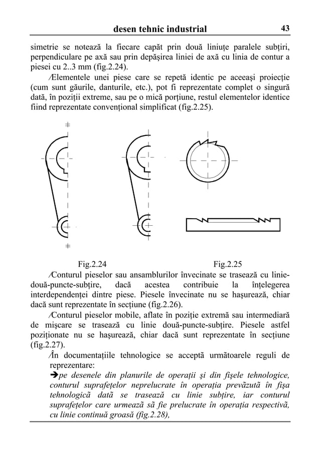 Carte desen tehnic & geometrie descriptiva | PDF