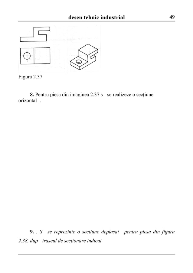 Carte desen tehnic & geometrie descriptiva | PDF