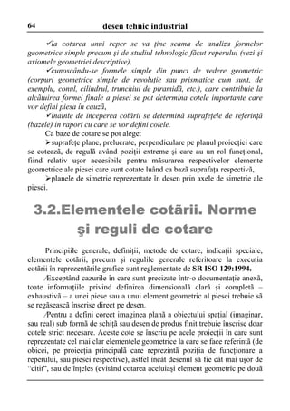 Carte desen tehnic & geometrie descriptiva | PDF