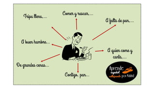 Carteles con expresiones, modismos y refranes | PPTX