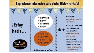 Carteles con expresiones, modismos y refranes | PPTX