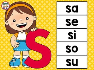 Carteles de silabas por materiales educativos para maestras (1) | PPT