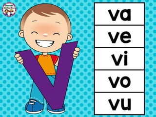 Carteles de silabas por materiales educativos para maestras (1) | PPT