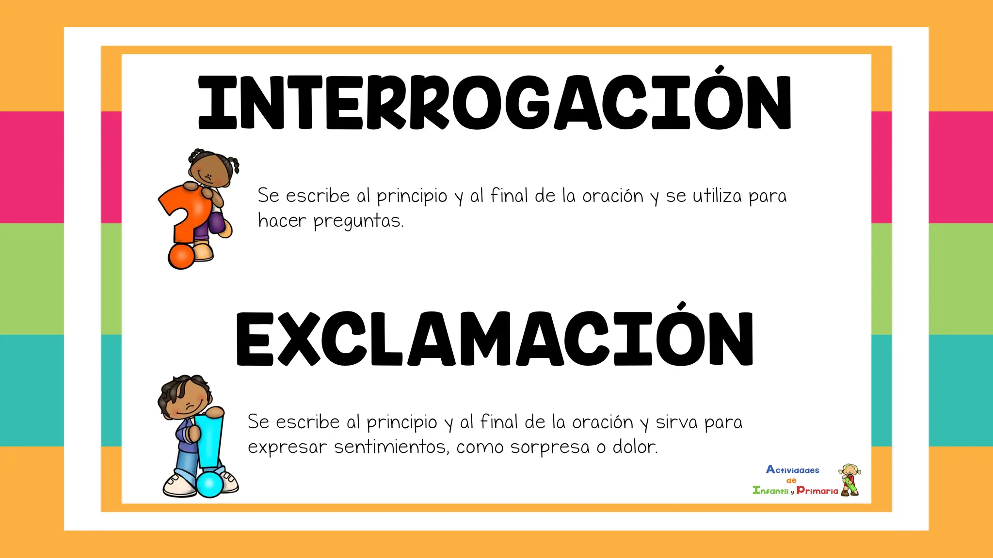 carteles signos de puntuación didactico para el aula | PDF