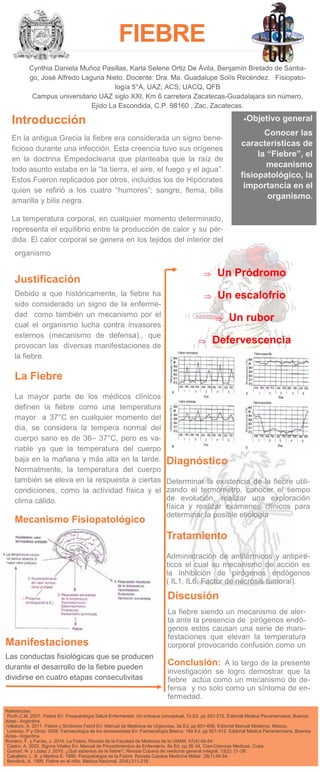 Fiebre Fisiopatología | PDF
