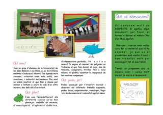 Cartell i triptic per bloc | PDF