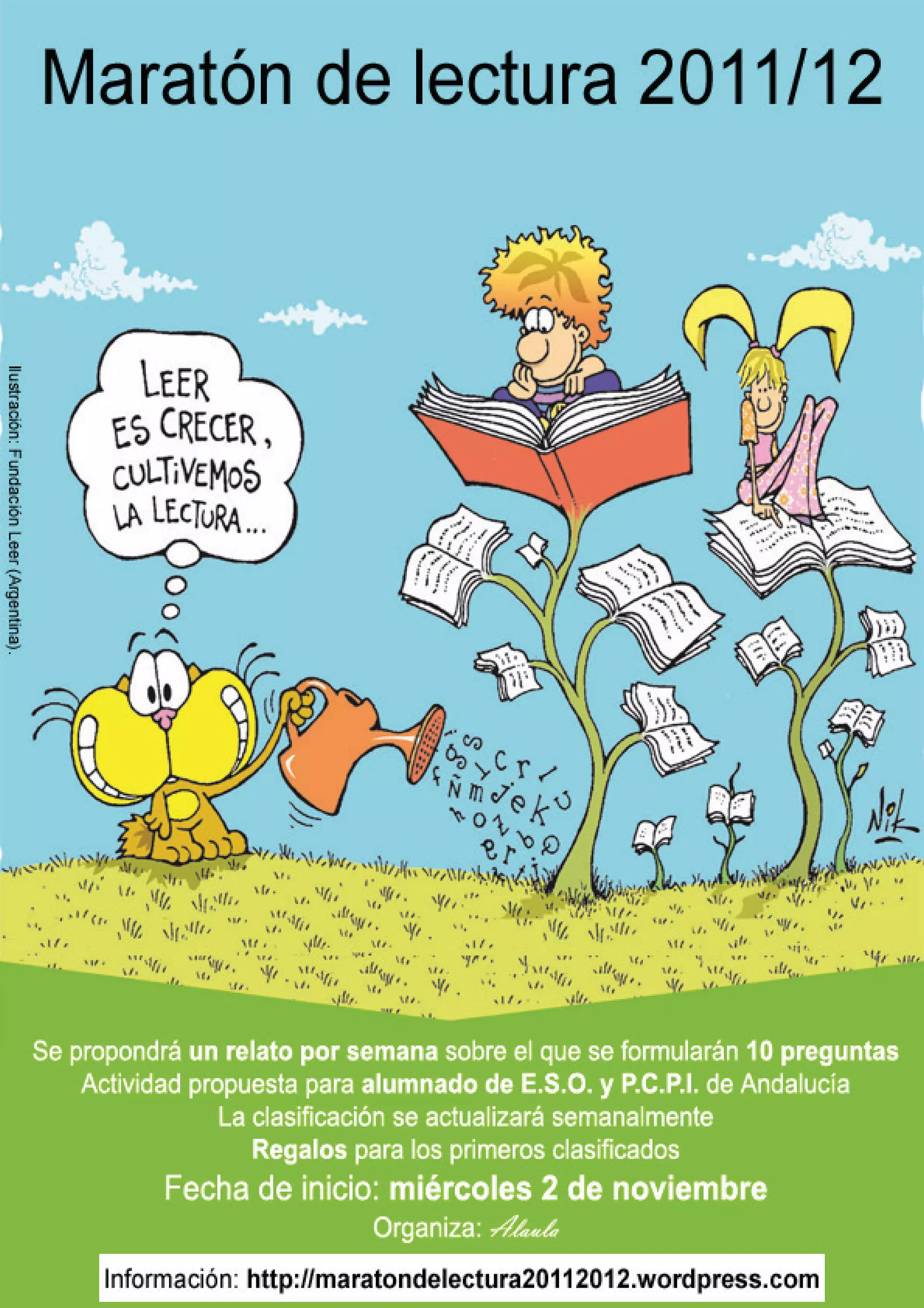 Cartel maratón de lectura | PDF