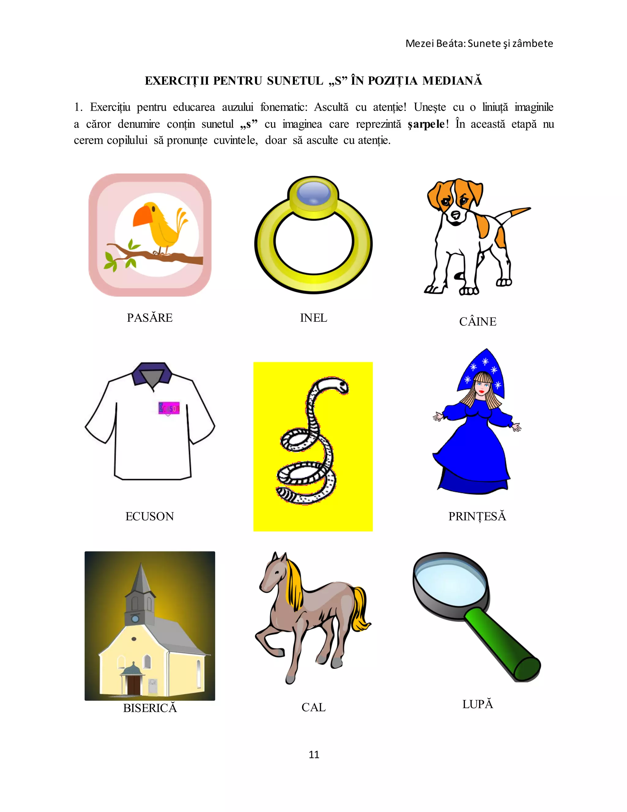 Carte logopedie sigmatism | PDF