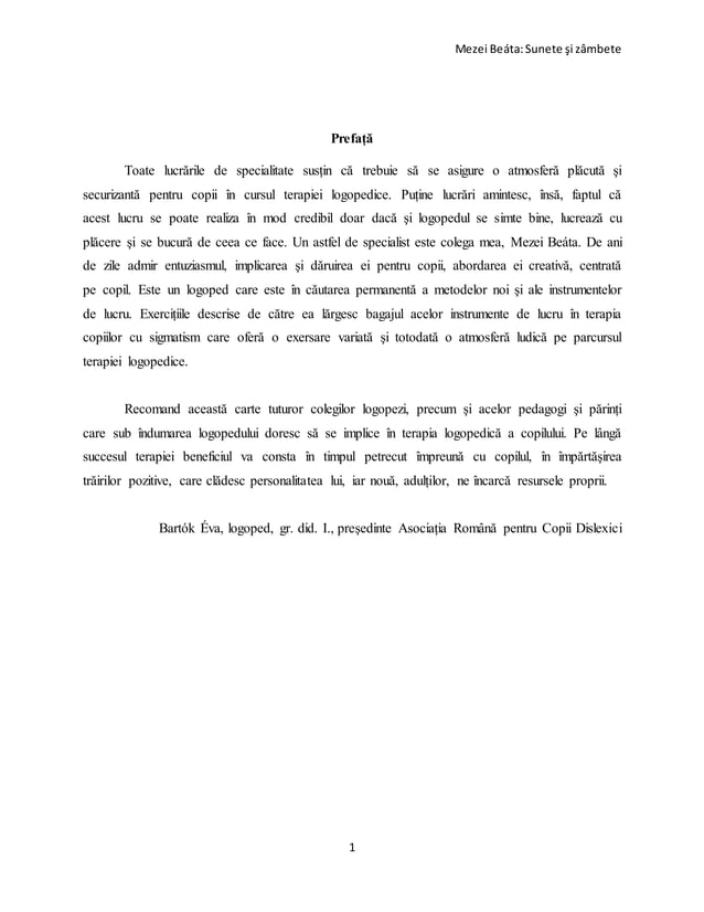 Carte logopedie sigmatism | PDF