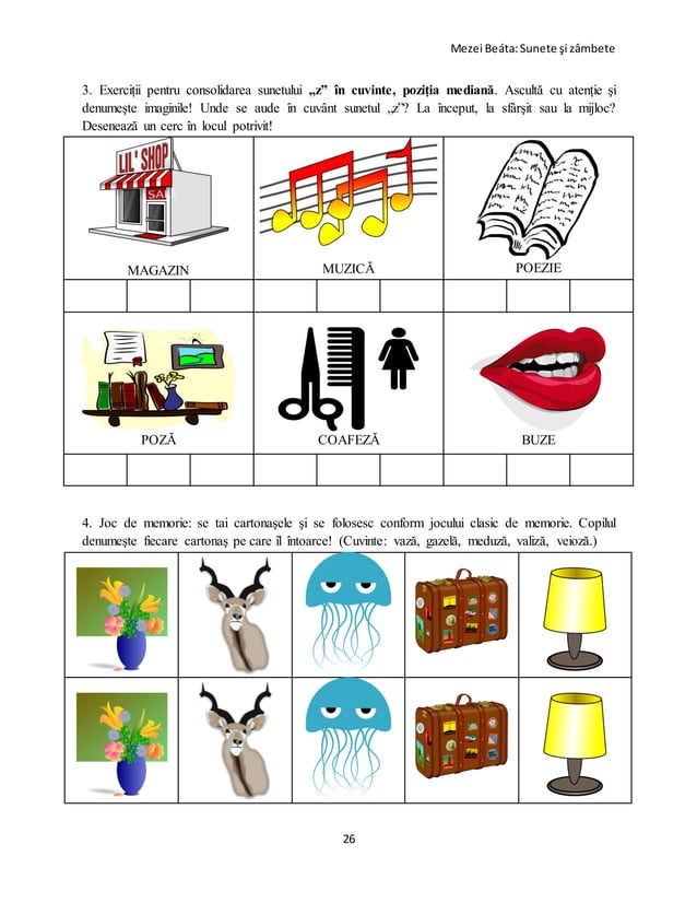 Carte logopedie sigmatism | PDF