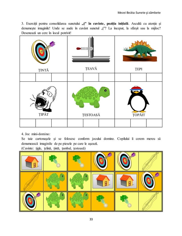 Carte logopedie sigmatism | PDF
