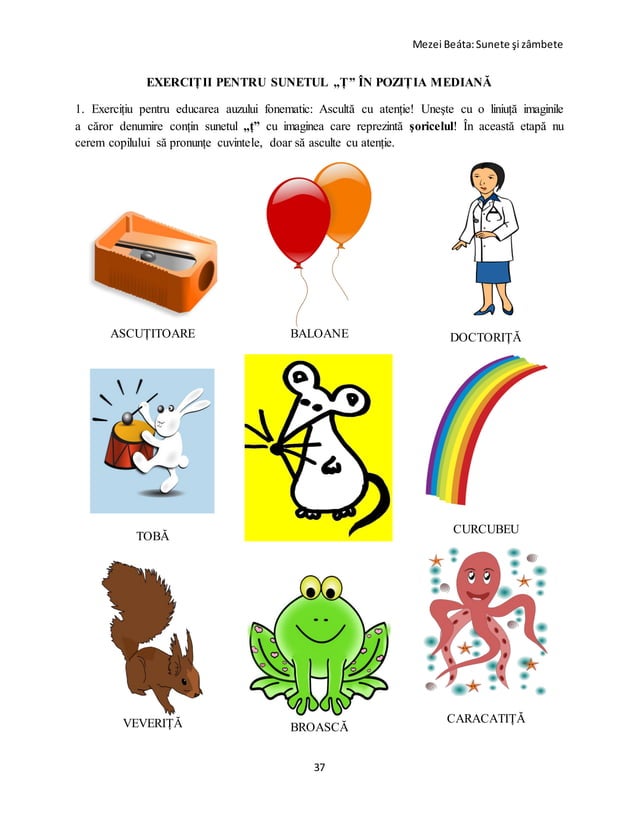 Carte logopedie sigmatism | PDF