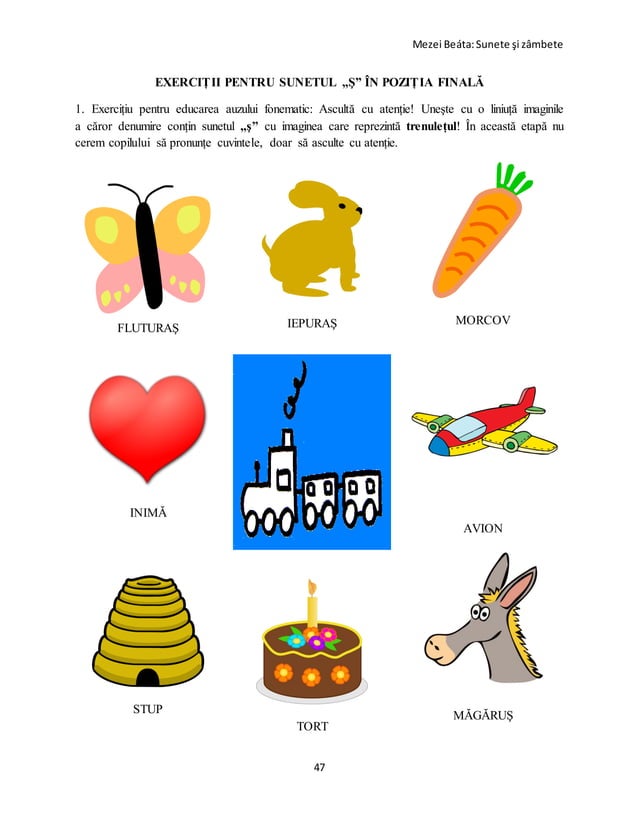 Carte logopedie sigmatism | PDF