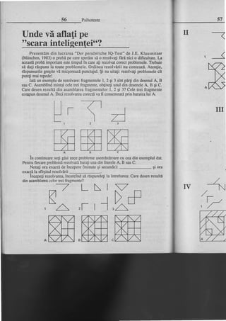 Carte psihoteste | PDF