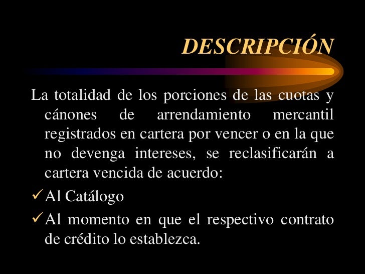 Como Controlar La Cartera De Creditos Vencidos - neurigalde