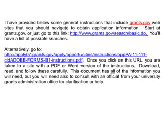 NIH grant proposal preparation for R01 and F applications | PPTX