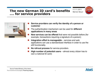 Experience and Outcomes of the New German Electronic ID Card | PPT