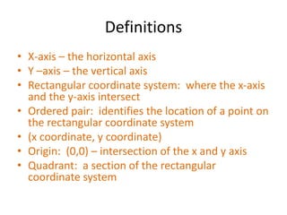 Cartesian co.ordinates | PPT
