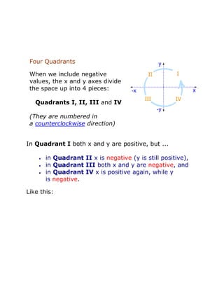 Cartesian coordinates | DOCX