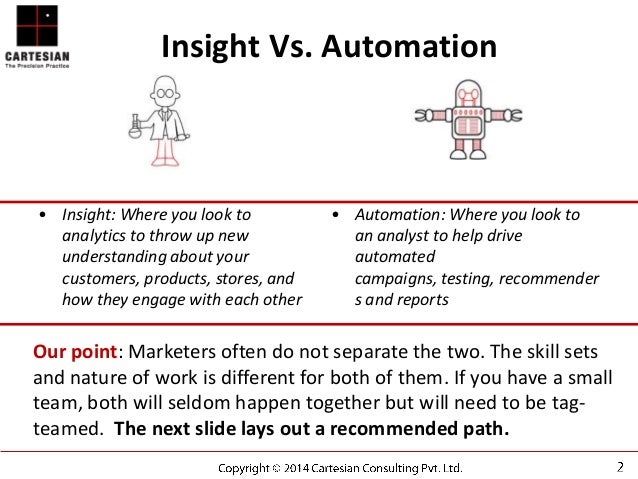 Insight Vs. Automation: Analytics for Loyalty Marketers