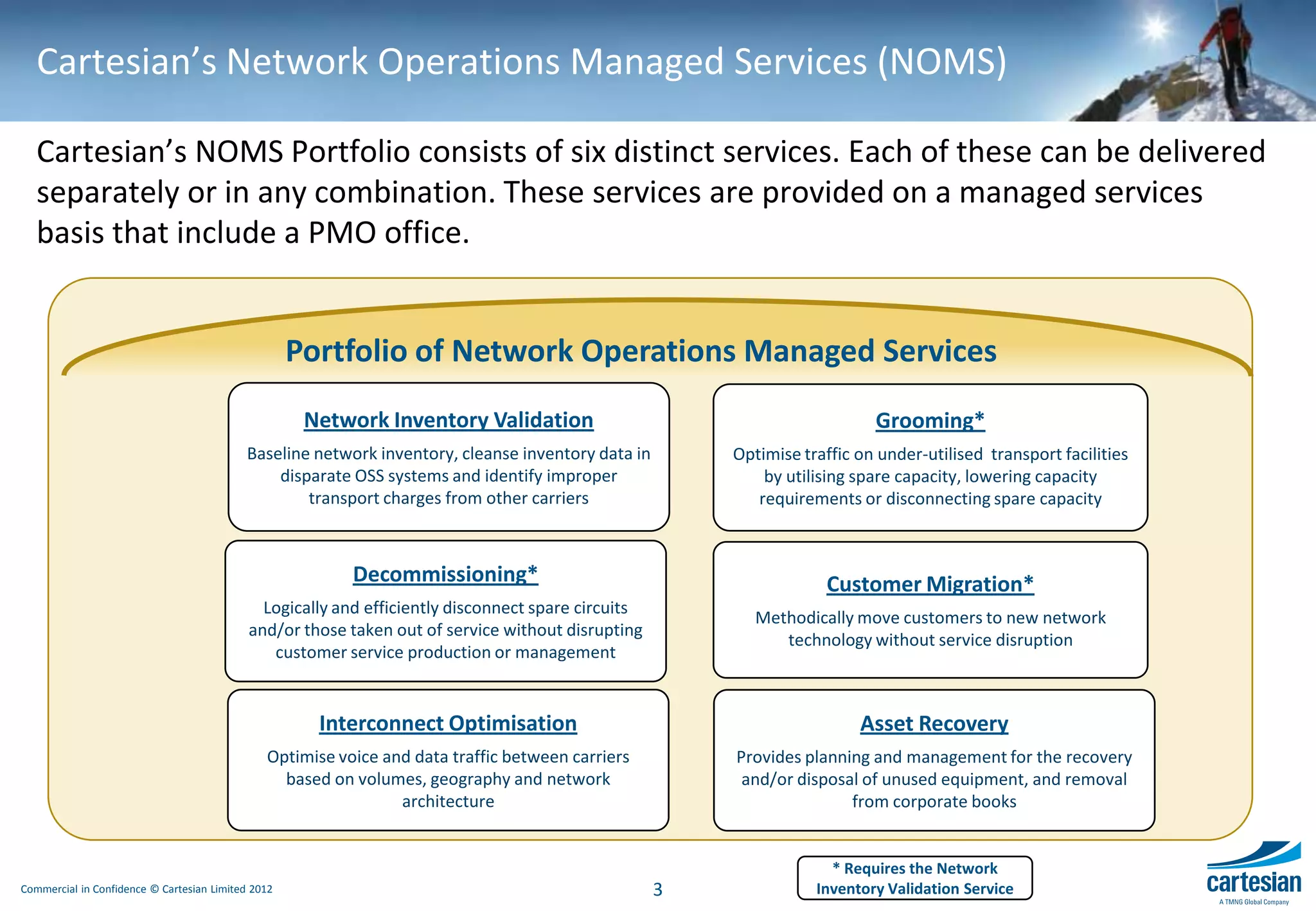 Network Operations Managed Services (NOMS) | PPTX