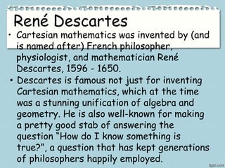 Cartesian plane | PPTX