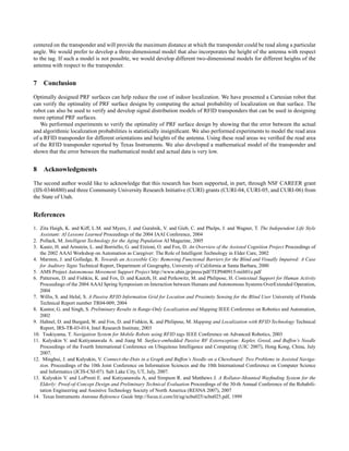 A Cartesian Robot for RFID Signal Distribution Model Verification | PDF