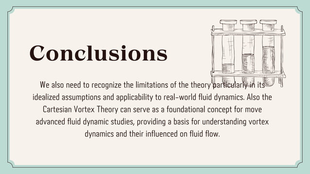 a presentation about cartesian vortex theory | PDF