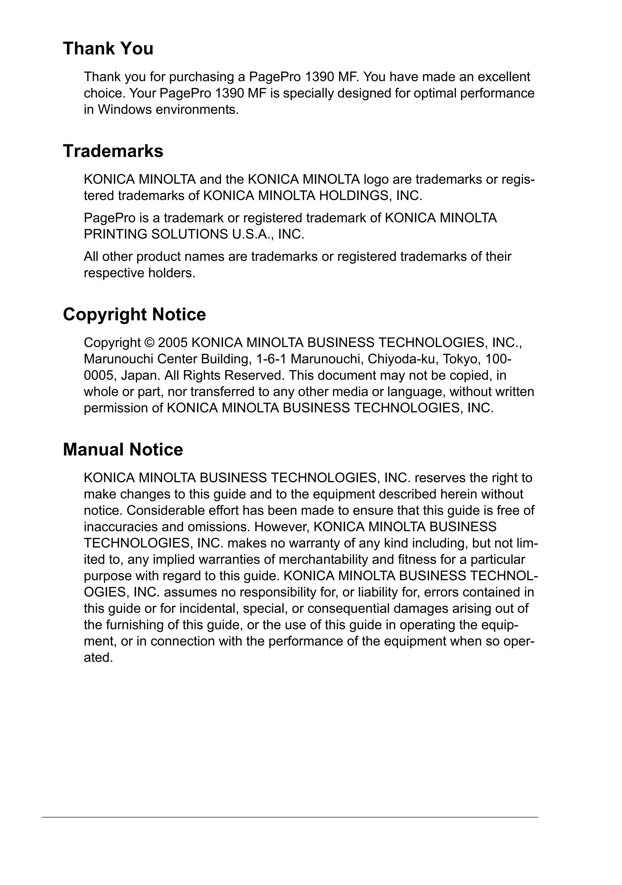 Carte tehnica fax imprimanta en MINOLTA | PDF