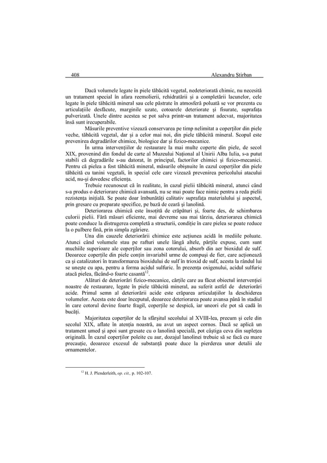 Carte veche restaurare | PDF