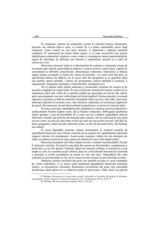 Carte veche restaurare | PDF