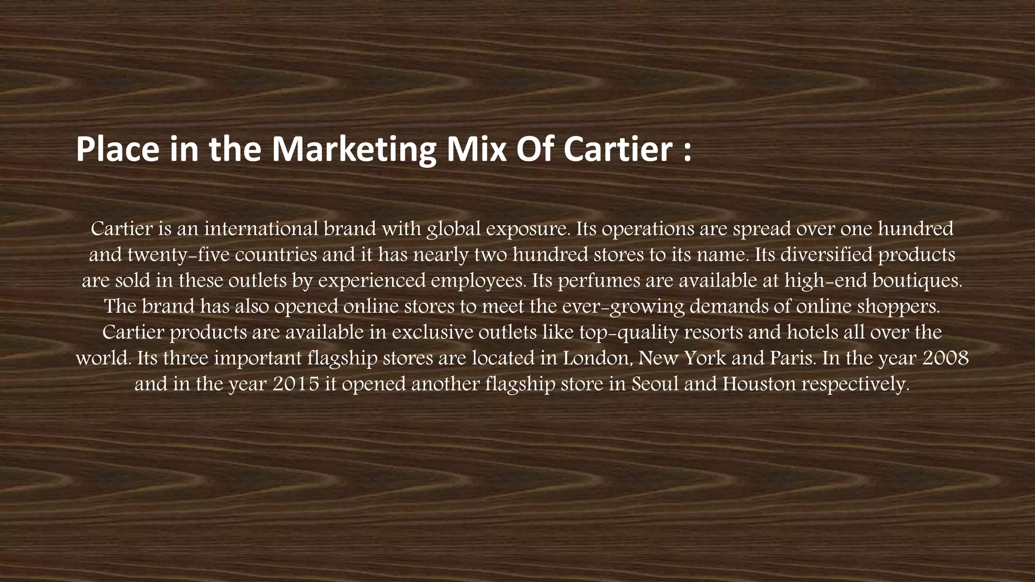 Cartier | PPTX