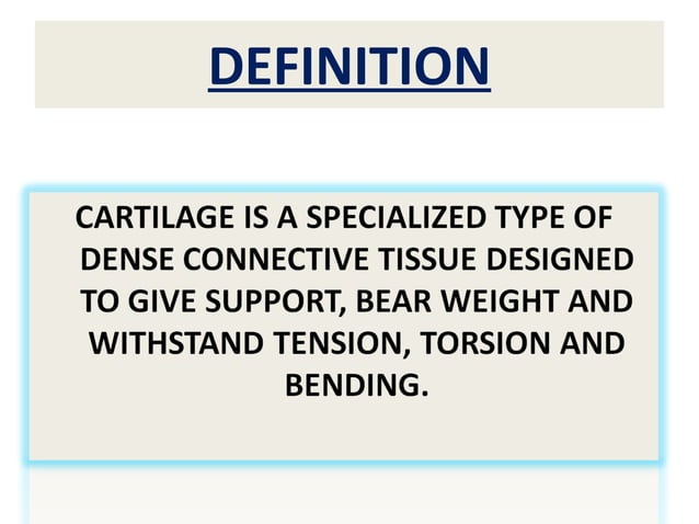 Cartilage | PPT | Bone and Joint Conditions | Diseases and Conditions