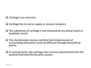 Cartilage (1) | PPTX