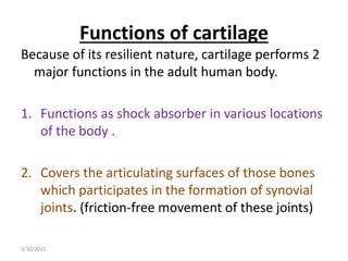 Cartilage (1) | PPTX