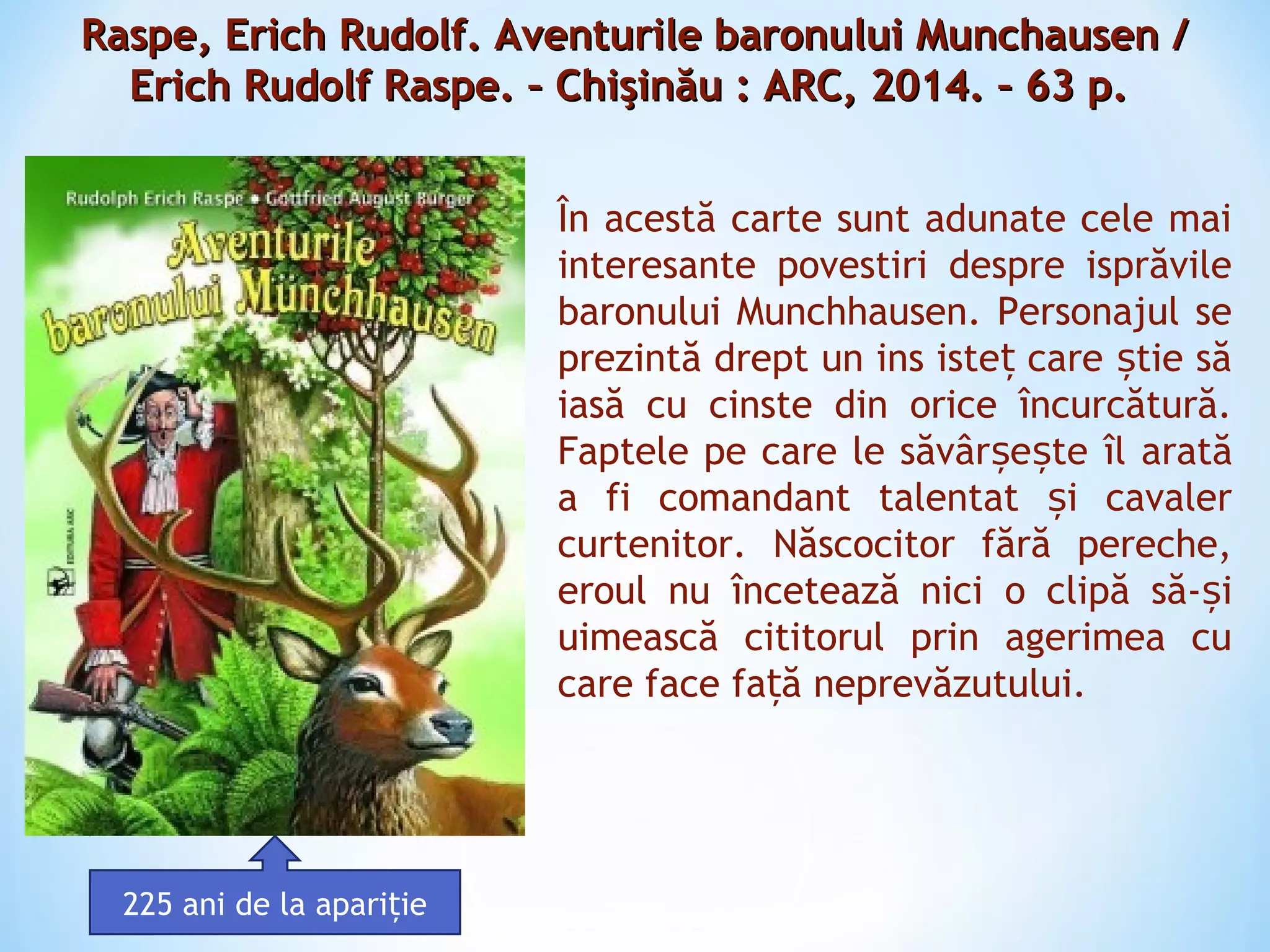 Cărți (opere) jubiliare 2016 | PPT