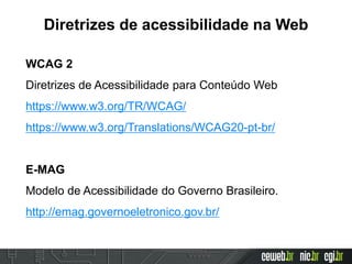 Cartilha de Acessibilidade na Web | PDF