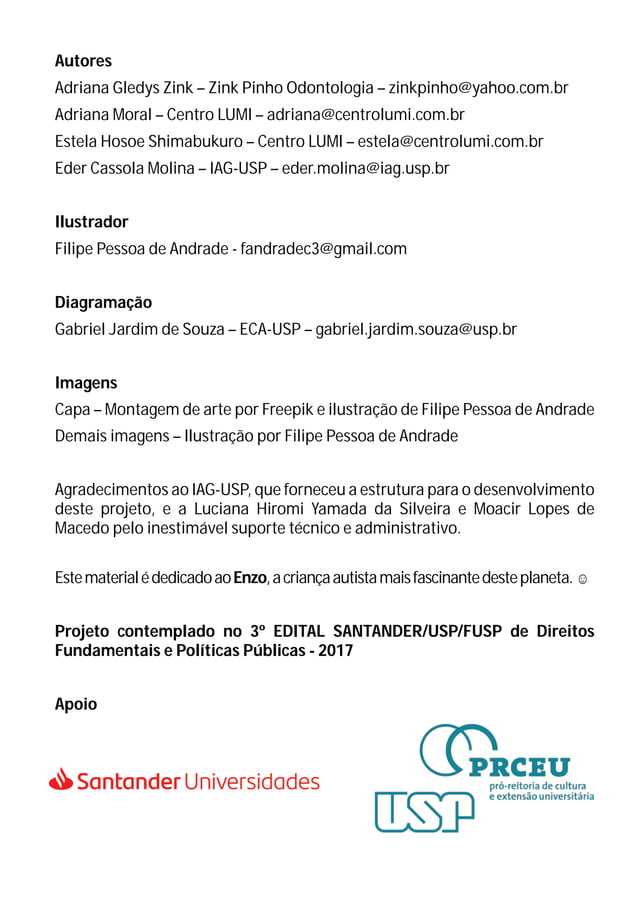 Cartilha higiene bucal para pessoas com TEA -Transtorno do Espectro Autista Cartilha higiene bucal para pessoas com TEA -Transtorno do Espectro Autista
