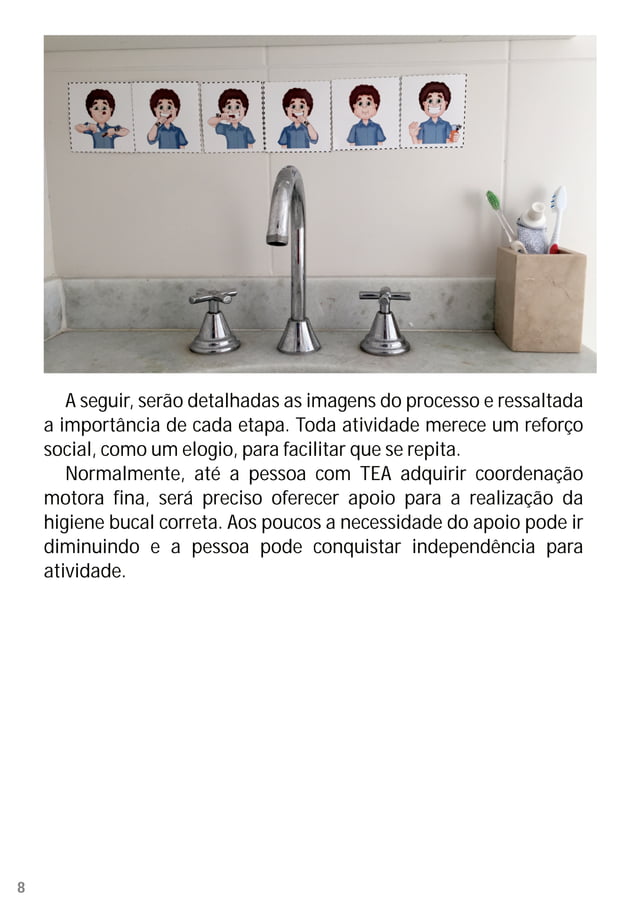 Cartilha higiene bucal para pessoas com TEA -Transtorno do Espectro ... Cartilha higiene bucal para pessoas com TEA -Transtorno do Espectro ...