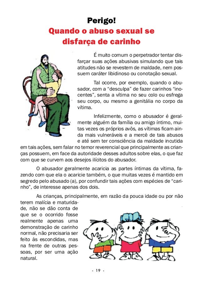 Cartilha Informativa Sobre Abuso Sexual Contra A Criança E O Adolesc…