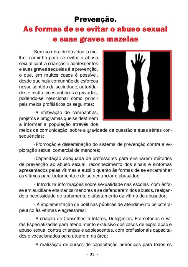 Cartilha Informativa Sobre Abuso Sexual Contra A Criança E O Adolesc…