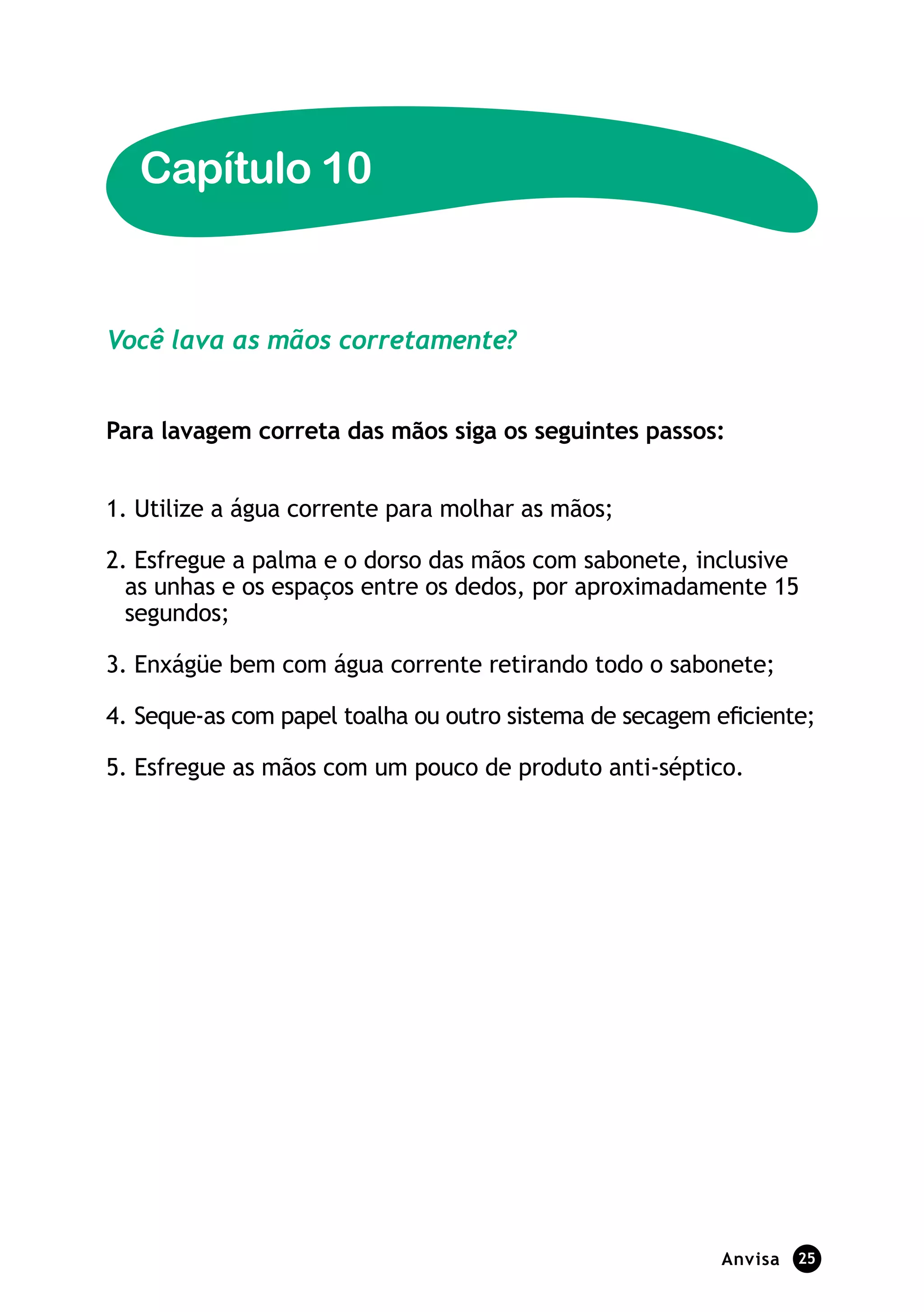 Cartilha ANVISA- Para Manipuladores de Alimentos | PDF