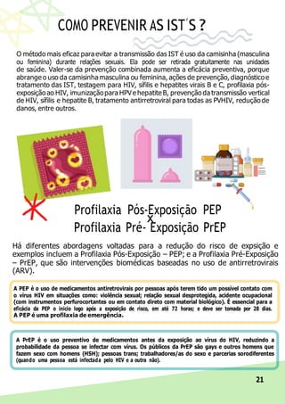 Cartilha infeccoes sexualmente transmissiveis | PDF