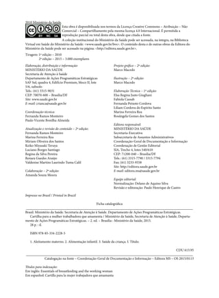 Mulher Trabalhadora que Amamenta - Cartilha | PDF