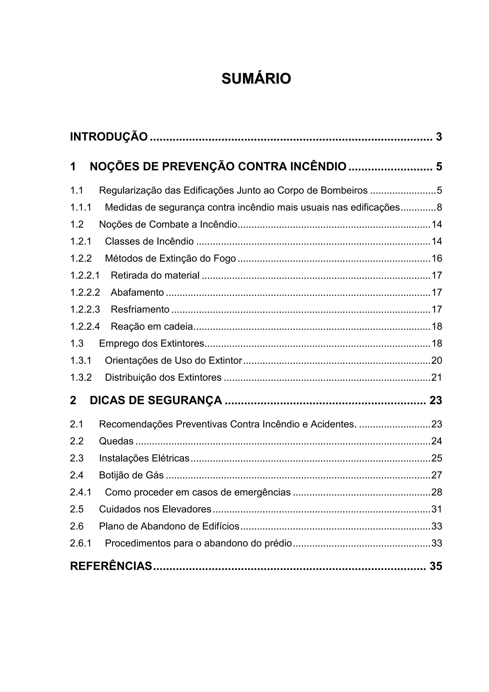 Cartilha orientacao bombeiros | PDF