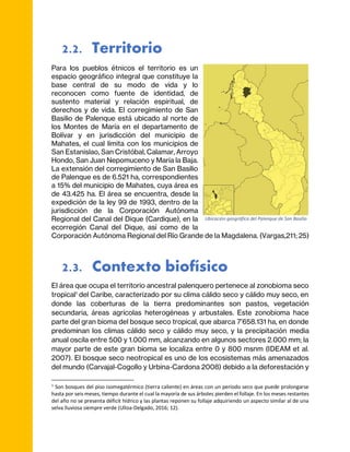 Piloto de caracterización del componente ambiental del territorio ...