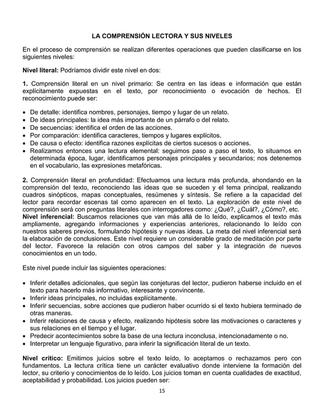 Cartilla comprension lectura