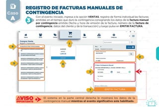 CARTILLA PARA LA EMISIÓN DE FACTURAS DE CONTINGENCIA | PDF